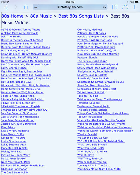 Your 80 s Site Is Now Like Totally Invalid TANcast