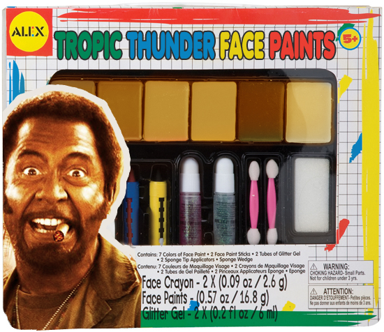 Tropic THunder Face Paints | TANcast